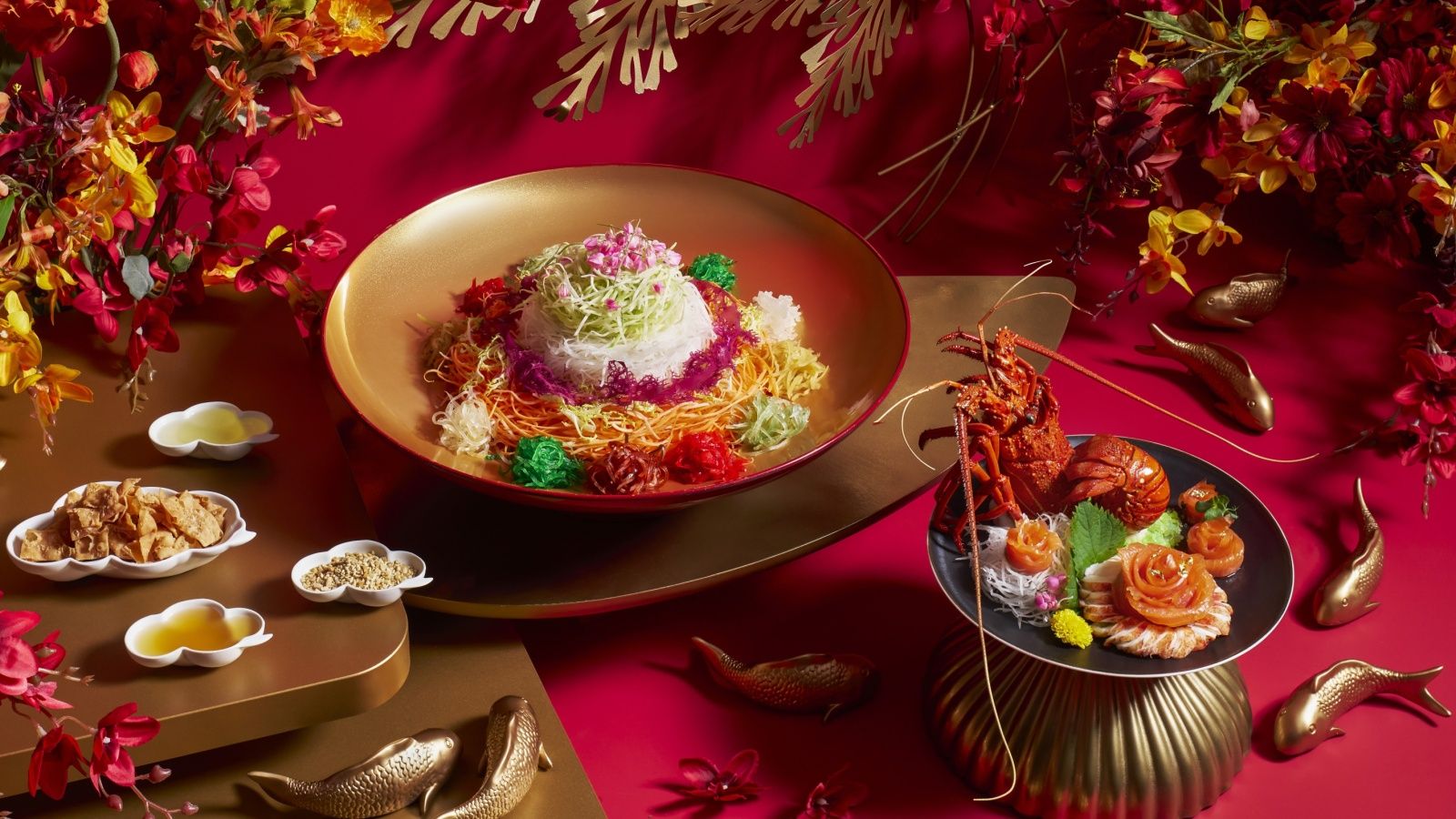 Prosperity Yu Sheng with Classic Whole Abalone, Lobster and Smoked ...