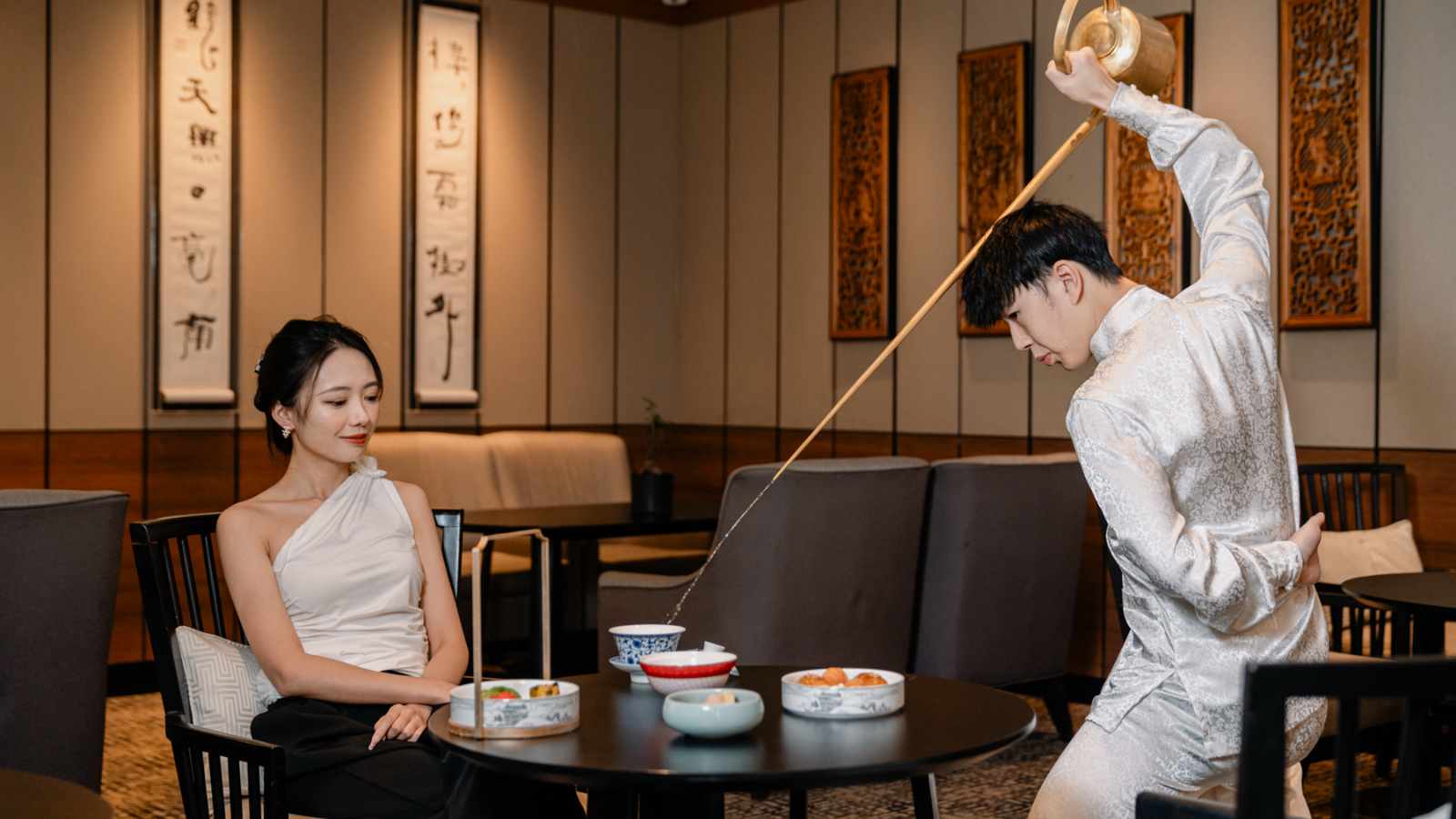 The Art of Tea Experience at Si Chuan Dou Hua Restaurant