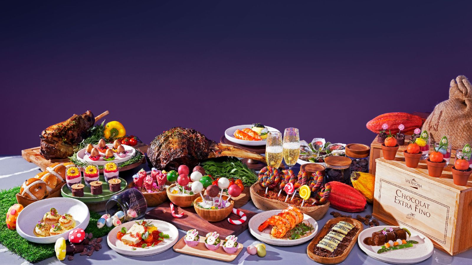 Whimsical Wonderland Easter Buffet