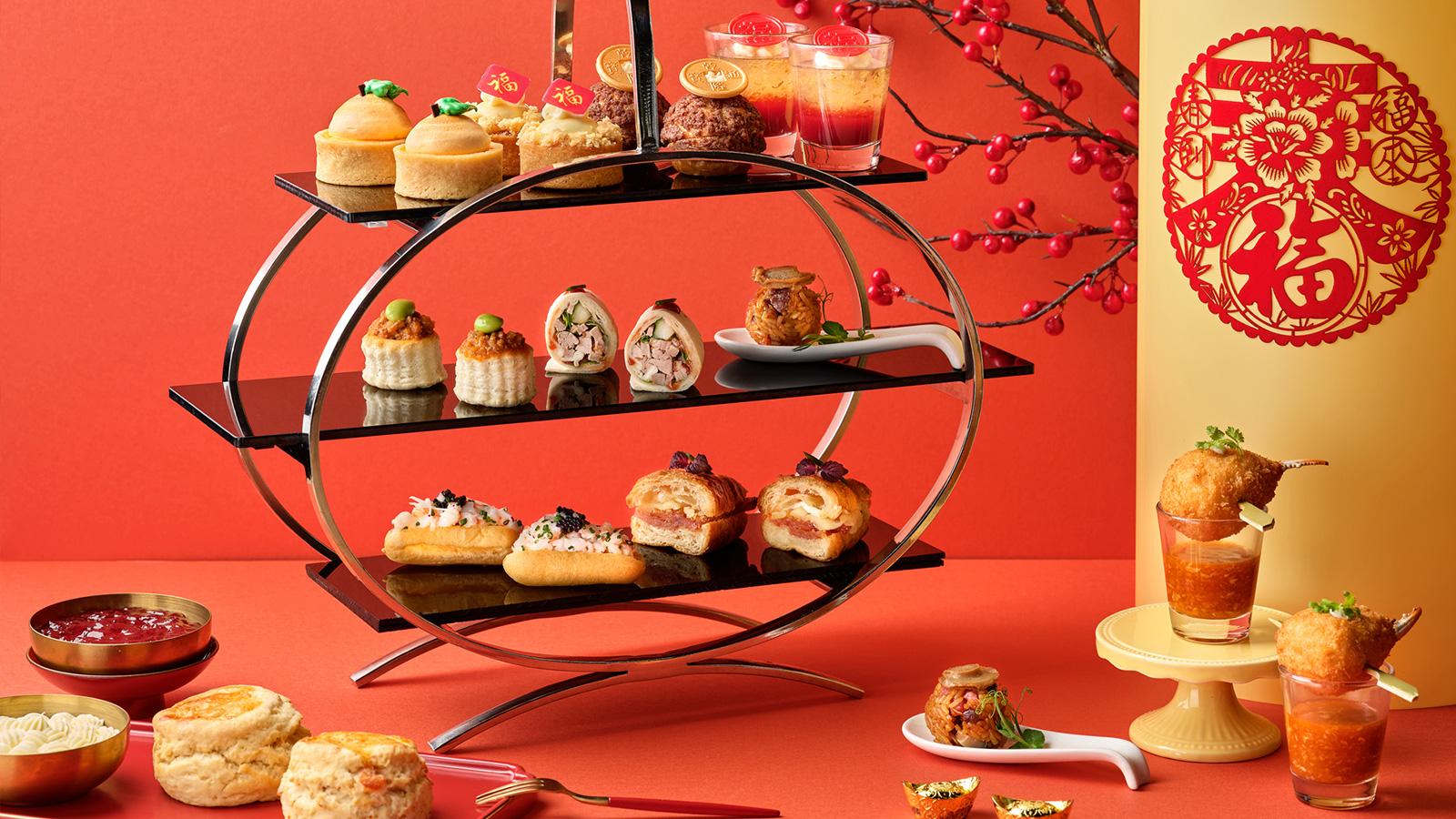 Prosperous Tiers of Joy Weekday Afternoon Tea (Mon to Fri) for 2 Persons